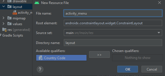 Menambahkan Menu atau Halaman Awal di Android Studio dan Penerapan ...