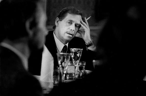 Vaclav Havel Was Nothing Special. Last week, I was at a party when ...