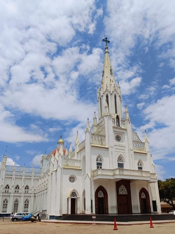 Our Lady Of Dolours Basilica. Puthen Palli, Thrissur | by Shereena ...