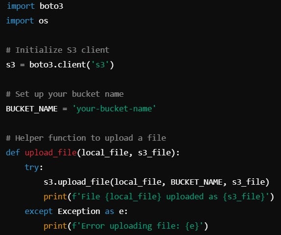 How to manage files in AWS S3 by Python SDK | by Jim Wang | Medium