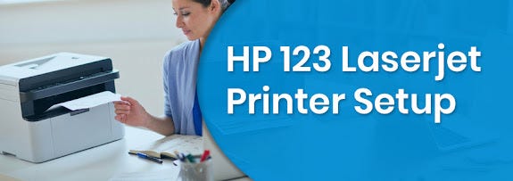 How to Setup HP 123 Laserjet Printer | by Meave waily | Medium
