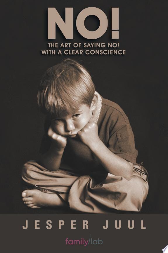Book Review — No! by Jesper Juul. An interesting book covering child ...