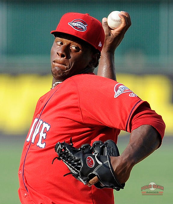 Relief pitcher German Taveras | by MLB.com/blogs | MiLB Snap Shots