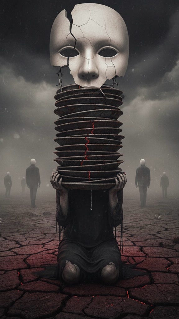 The Helpful Mask. I am just one, yet feel the whole… | by Jenny Frye ...