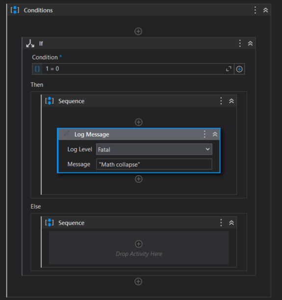 UiPath Condition Activities: A Guide for Beginners | by emremp | Medium