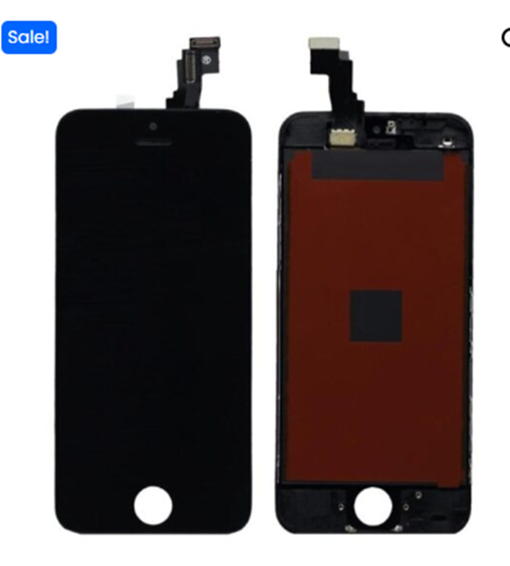Apple iPhone 5c LCD with Touch Screen — Black (Display Glass Combo ...