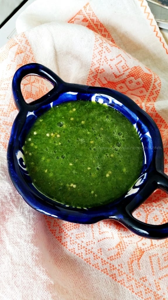 Salsa verde tradicional con cilantro fresco | by Madeleine Cocina | Medium
