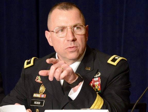 Major General John Rossi. When I was on the Armed Services… | by Pete ...