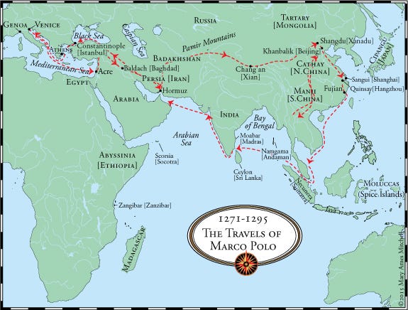 You Are Your Own Marco Polo. Probably the most famous explorer over ...