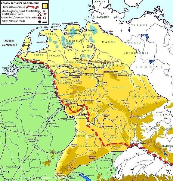 The Romans Built a 341 Mile Long “Great Wall” Across Germany | by Erik ...