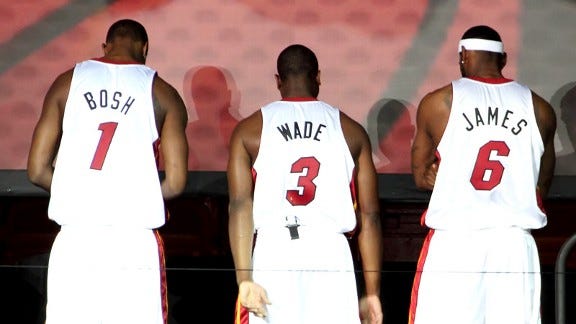 El “Big Three” de Miami.. Miami Heat entro en la agencia libre de… | by ...