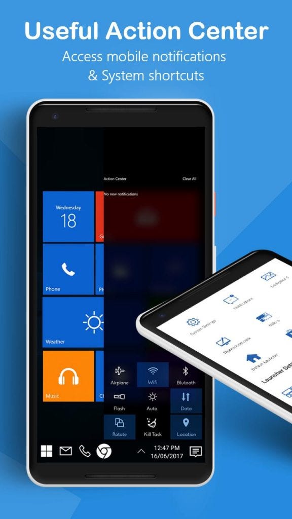 Win 10 Launcher. Description: | by Esvelp Marib | Medium
