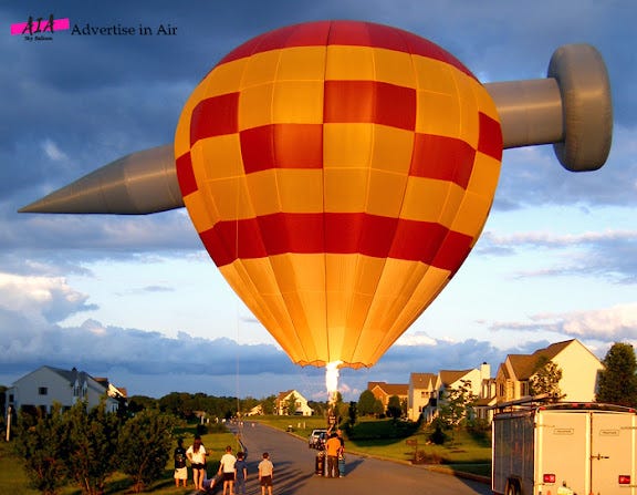 Sky Balloon Manufacturer - Advertiseinair - Medium