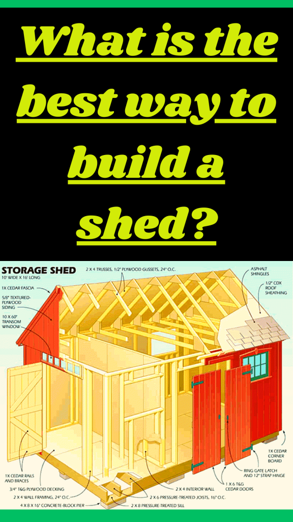What is the best way to build a shed? | by Raf1arttt | Aug, 2023 | Medium