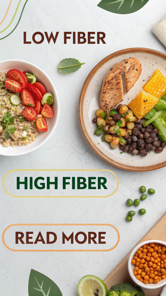 Low-Fiber vs. High-Fiber: When to Switch Your Diverticulitis Diet | by ...