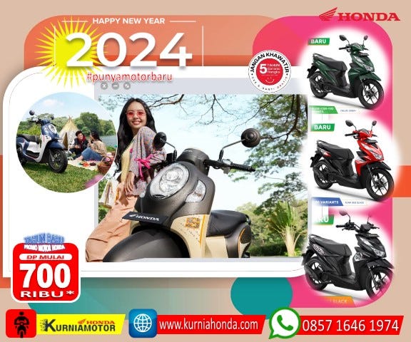 Mulai dp 700 ribu* Sales Motor Honda Jakarta Barat wa. 0857–1646–1974 ...