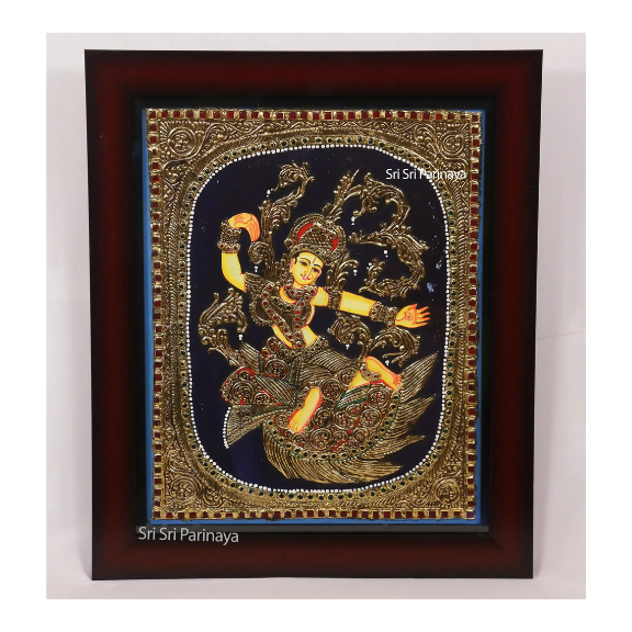 Tara Devi Tanjore Paintings - Tanjore Painting - Medium
