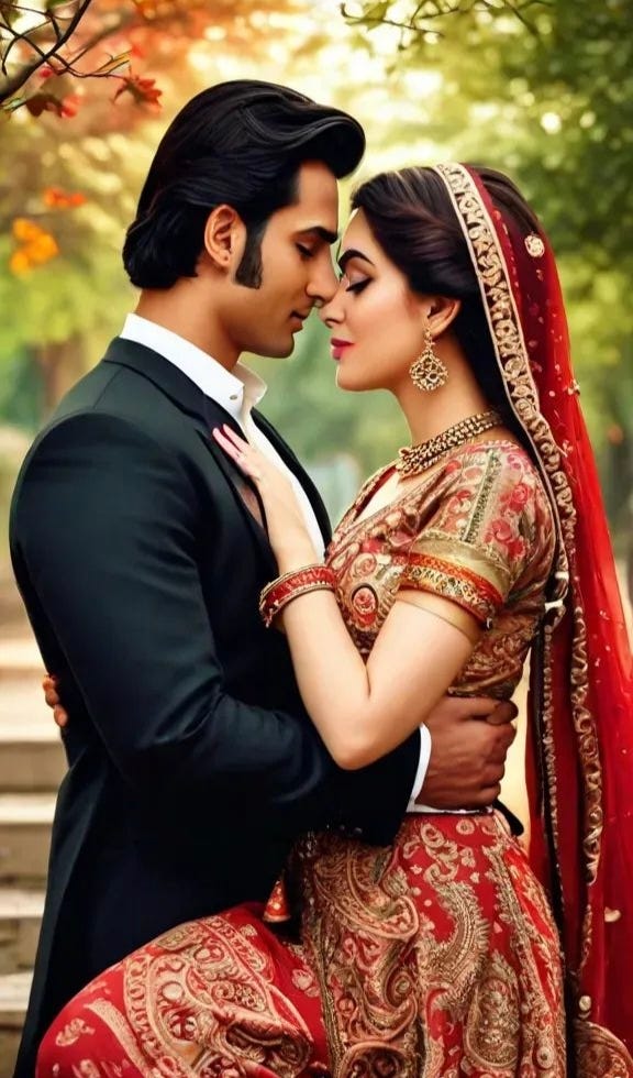In the colours of love. In the colours of love | by Pari Tyagi | Medium