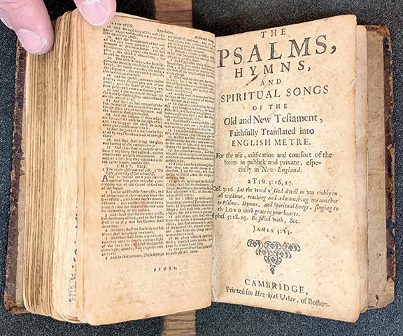 The Bay Psalm Book: A Hymn to Early American Printing | by Evan Swensen ...
