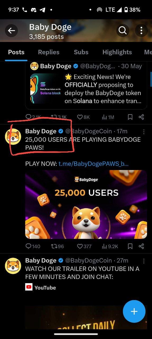Baby Doge Coin Elon Musk Retweet This Project If you don't want to work on this airdrop, you can ...