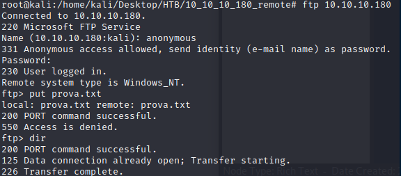 HackTheBox: Remote. ENUMERATION | by midist0xf | Medium