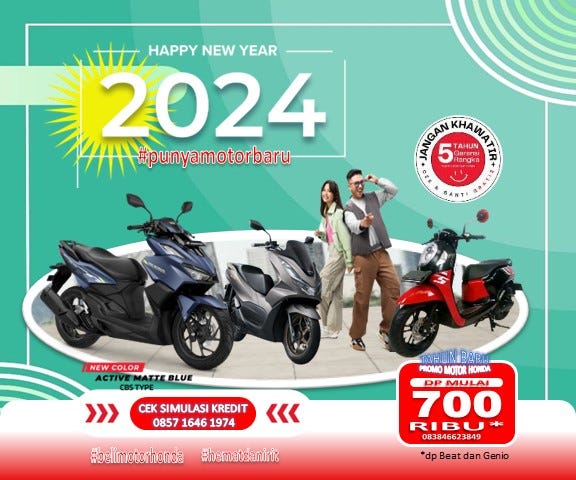 Dp Mulai 700ribu* Wa. 0857–1646–1974 — angsuran motor honda beat bogor ...