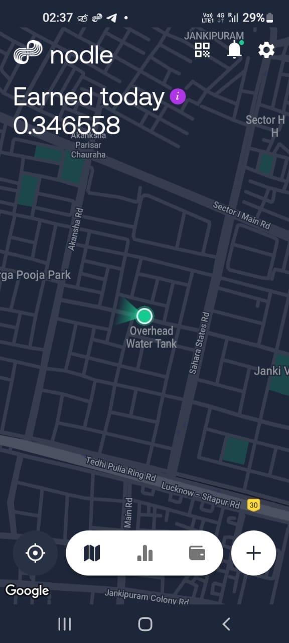 Earn ‘Nodle-Token’ Through The Bluetooth & Walking. Withdrawal on Live ...