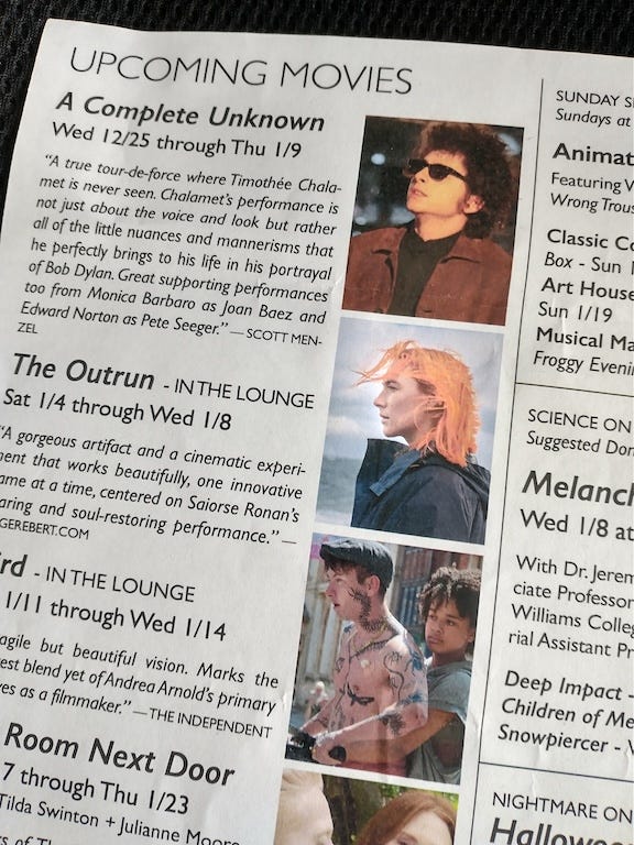 Another Dylan Biopic. A “non-review” of A Complete Unknown … | by Gavin Keeney | Jan, 2025 | Medium