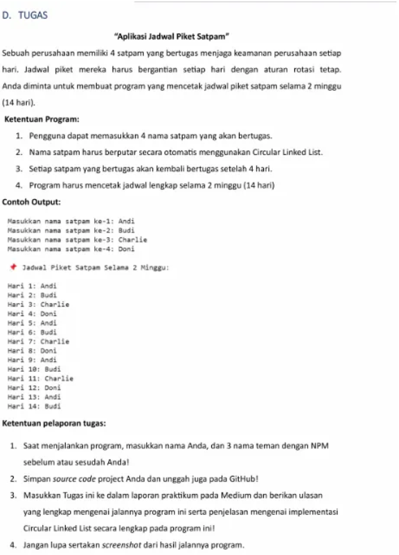 Praktikum Struktur Data Linked List | by akmal f | Medium