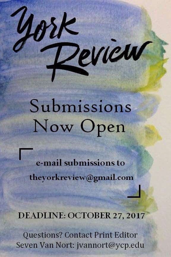Open Submissions for The York Review | by The York Review | The York ...