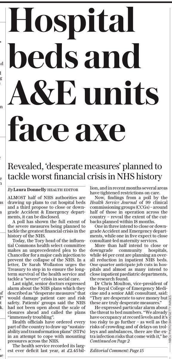 The Tory War on the NHS — The Attacks on A&E Services | by Devutopia ...