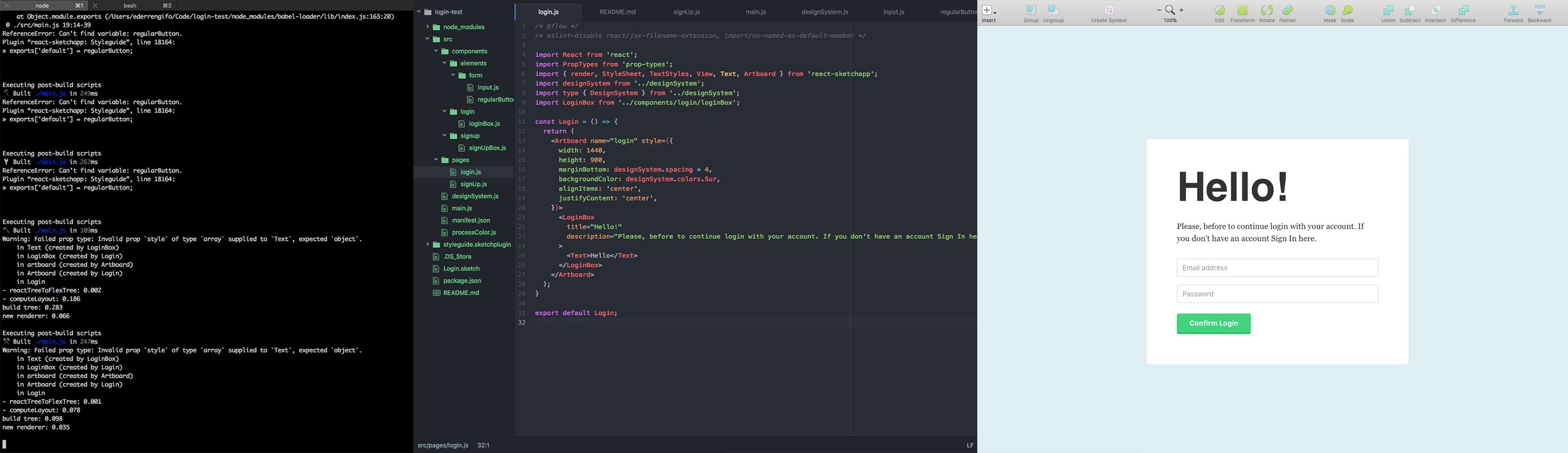 React Operating System