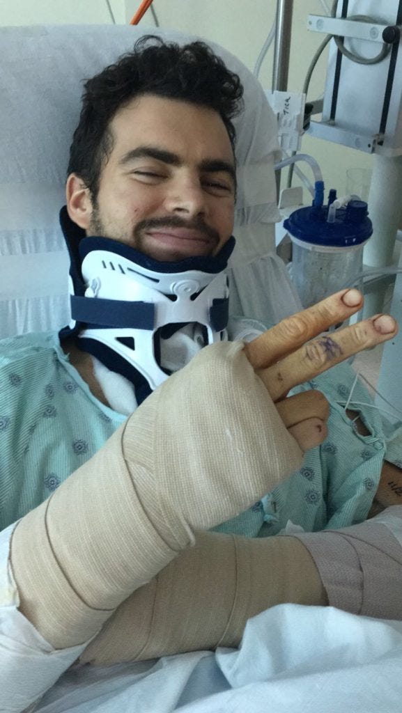 Waking up from a Motorcycle accident | by Enrique Calderas | Medium