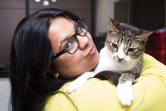 FOR THE LOVE OF HER PET CATS; ANITA QUIT HER HIGH-PAYING JOB TO BECOME ...