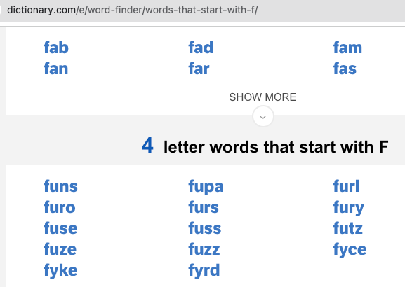 The neutering of the f- word. The f- word used to convey toughness ...