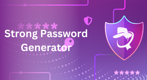 Strong Password Generator — Tool. A strong password is your first line ...