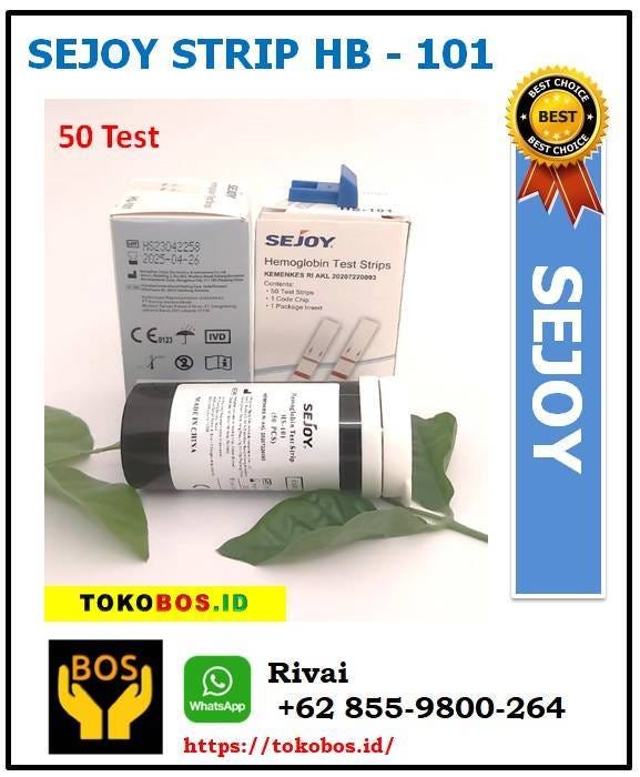 Sejoy Strips 50. Sejoy HB Strip HS-101 adalah reagent… | by Sanitariankit | Medium