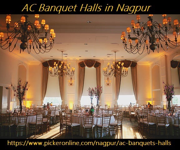 AC BANQUETS HALLS — FOR YOUR LUXURIOUS WEDDINGS | by Roshni Mathur | Medium