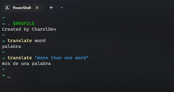 Text Translation using Powershell | by Harold Rojas | Medium