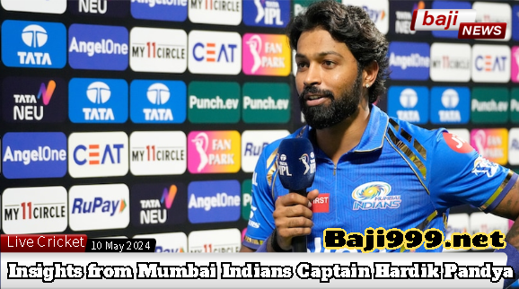 Insights from Mumbai Indians Captain Hardik Pandya: A Journey Through ...