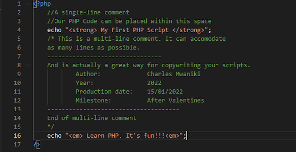 Introduction To Php Php Hypertext Preprocessor Php Is A By Charles Mwaniki Medium