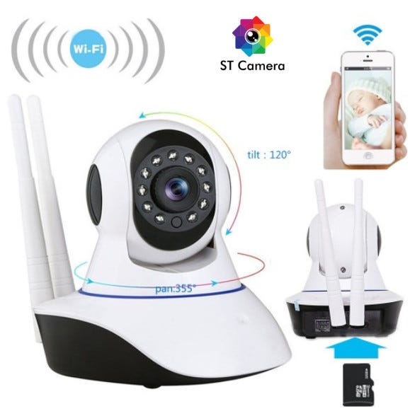 camera theo dõi từ xa không dây IP WifiCamera | by ST Camera Nha Trang ...