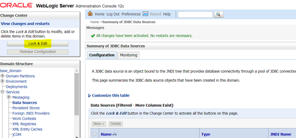 A Simple 10-step tutorial: How to create Data Source Java connectivity from JCS WLS to ADW on ...
