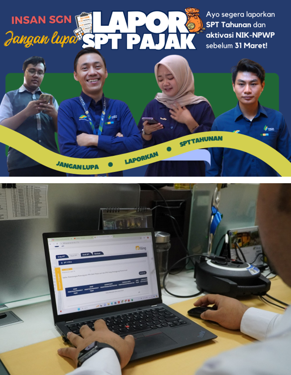 SGN Target 100% Karyawan Lapor SPT Tahunan dan Aktivasi NIK NPWP | by Berita Kawasan Industri ...