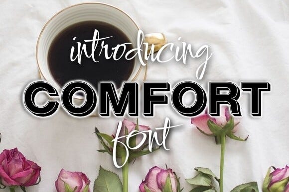 Comfort Font - Solarasculpt - Medium