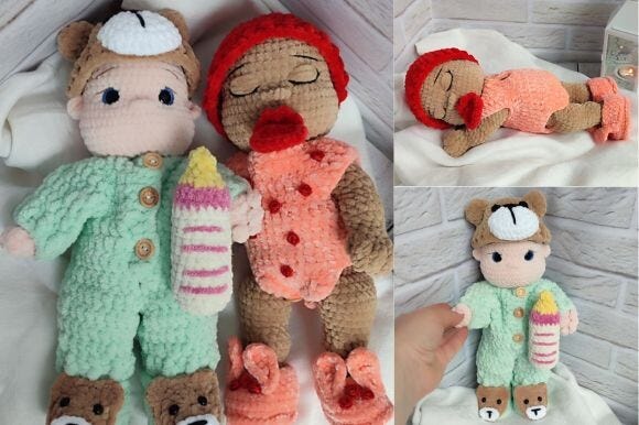 Bundle Babies Crochet Pattern, Baby Doll | by Vladpatani | Jun, 2024 ...