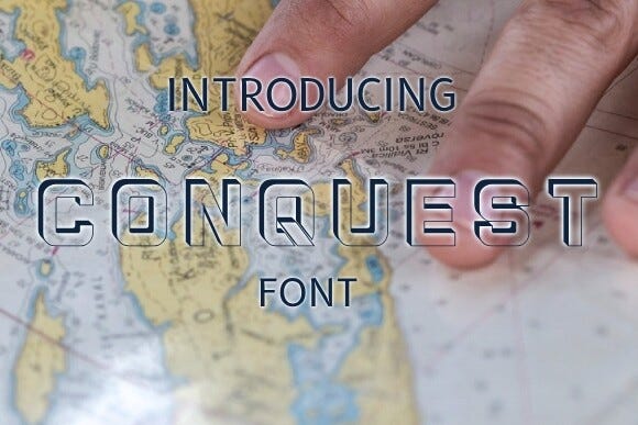 Conquest Font - Oliviaoasis - Medium