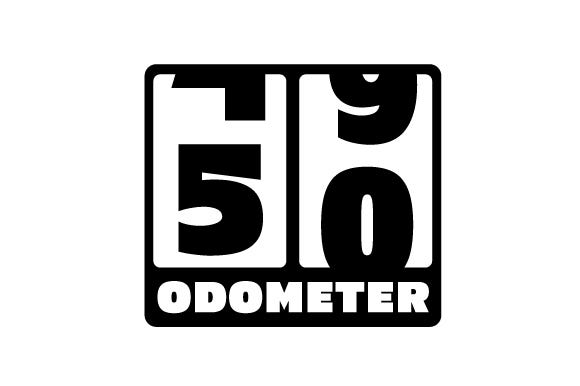 50th Birthday Odometer (Birthday SVG & Crafts) | by Sparksasha | Apr ...