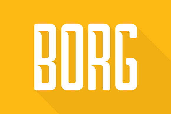 Borg Font | by Miamingle | Medium
