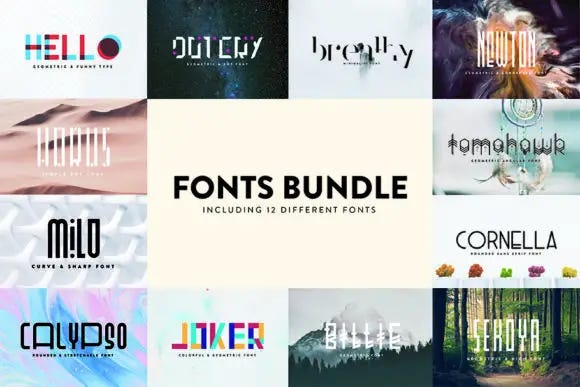 Get Ready to Unleash Your Creativity with the Massive Collection Fonts ...